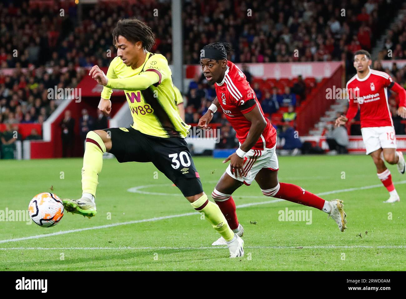 The City Ground, Nottingham, UK. 18th Sep, 2023. Premier League ...