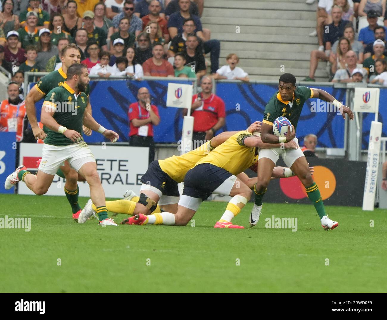 Grant WILLIAMS of South Africa during the World Cup 2023, Pool B rugby ...