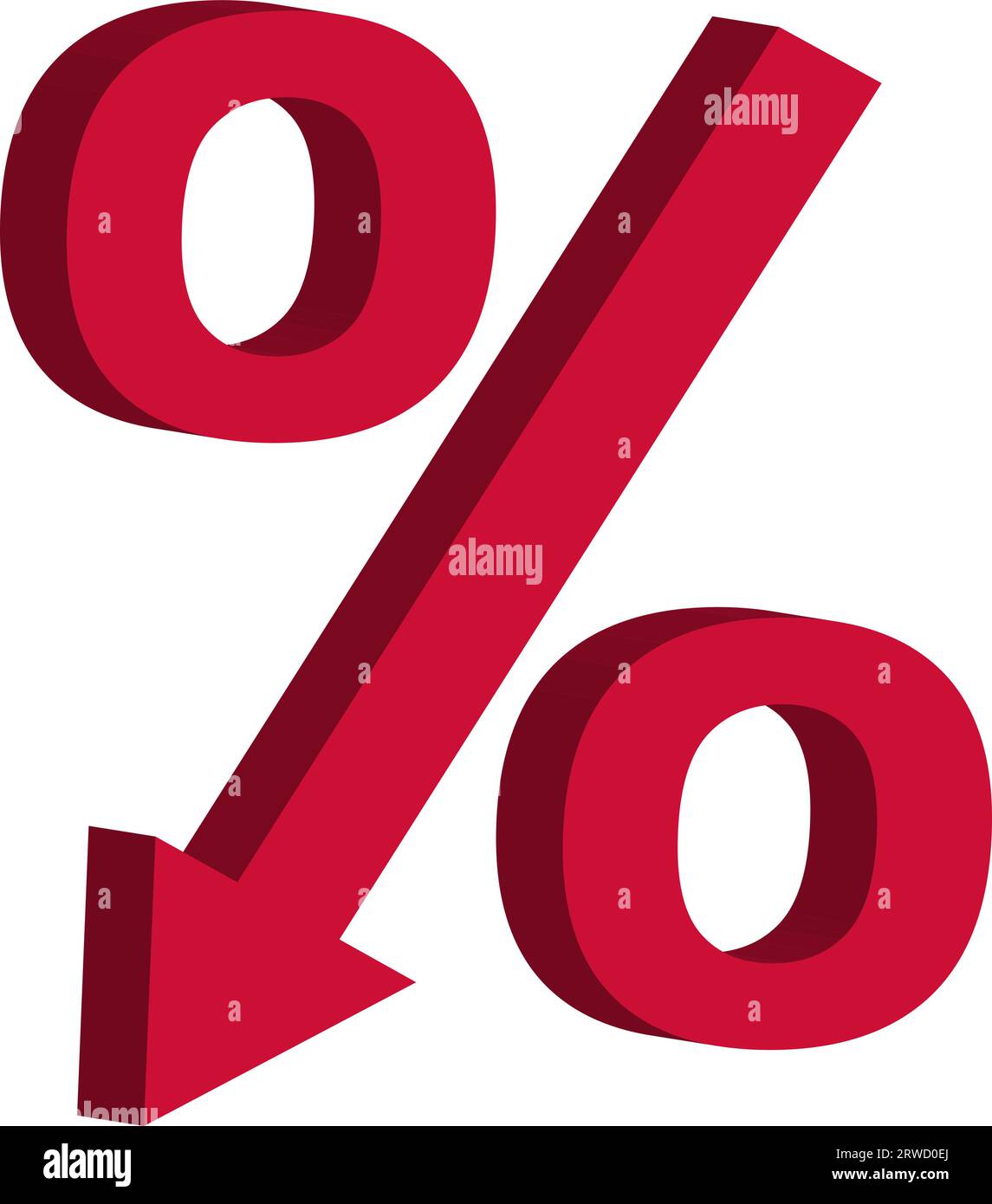 Interest rate arrow hi-res stock photography and images - Alamy