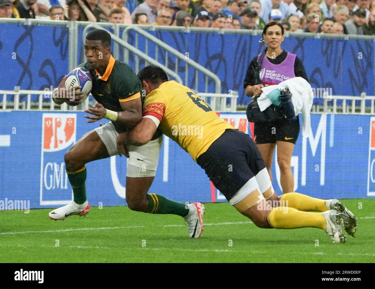 Grant WILLIAMS of South Africa during the World Cup 2023, Pool B rugby ...