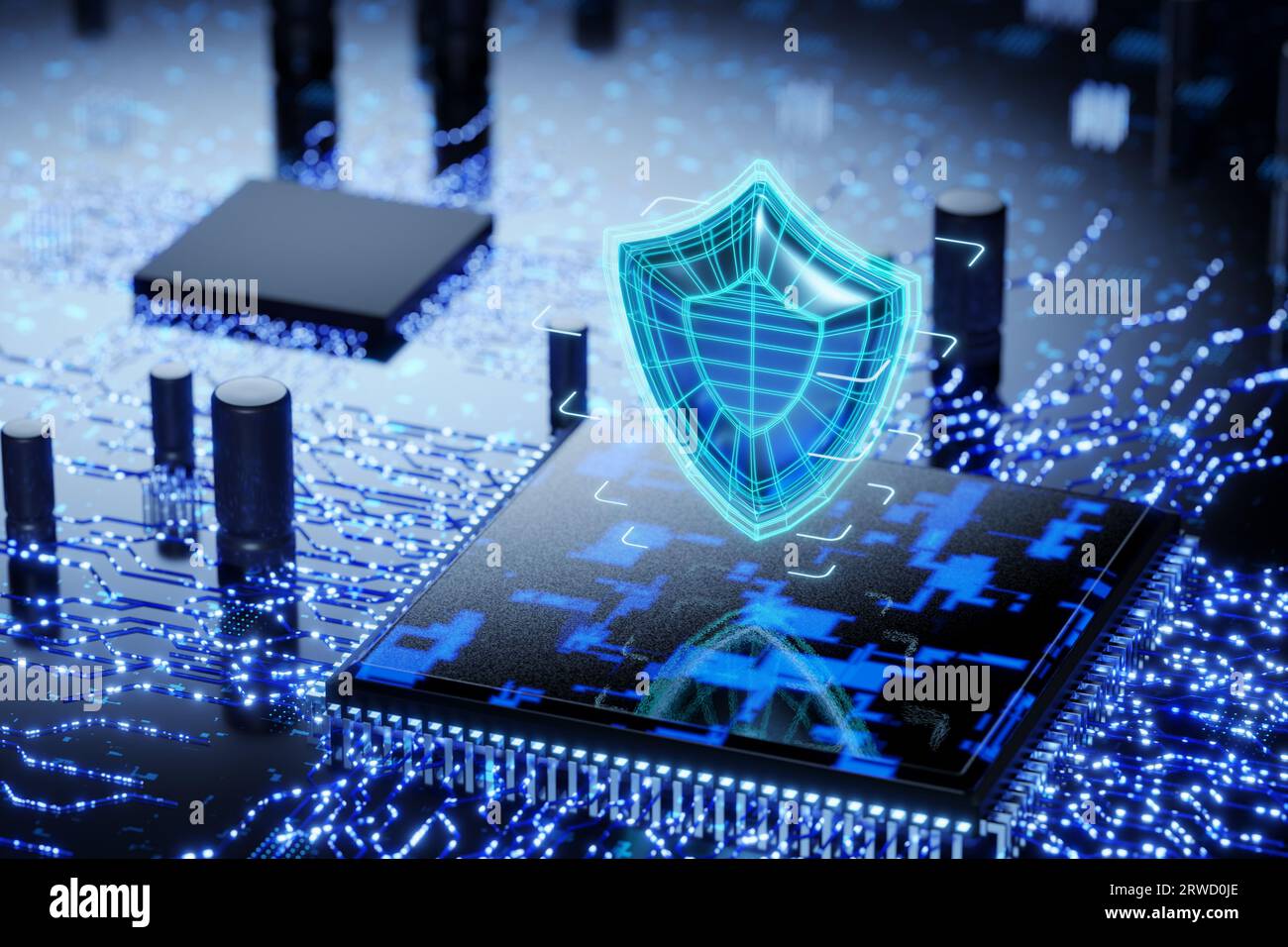 Protection Of Personal Information Internet For Business Microchip Cryptography Cyber