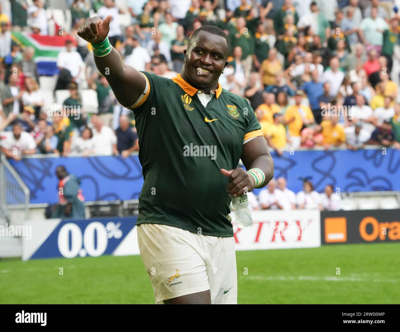 Deon FOURIE of South Africa during the World Cup 2023, Pool B rugby ...