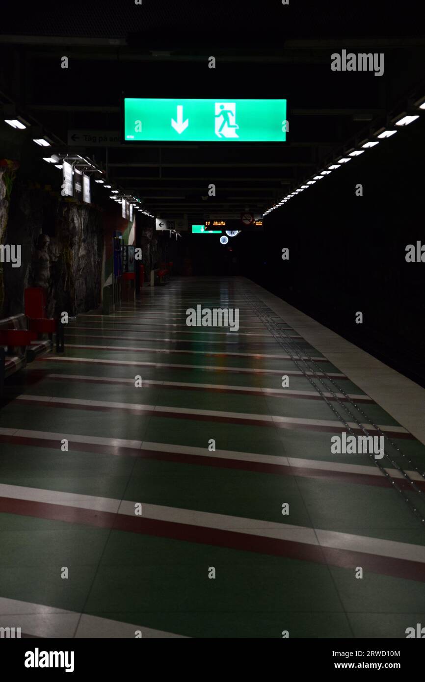 Interior kungstradgarden metro station hi-res stock photography and images - Alamy