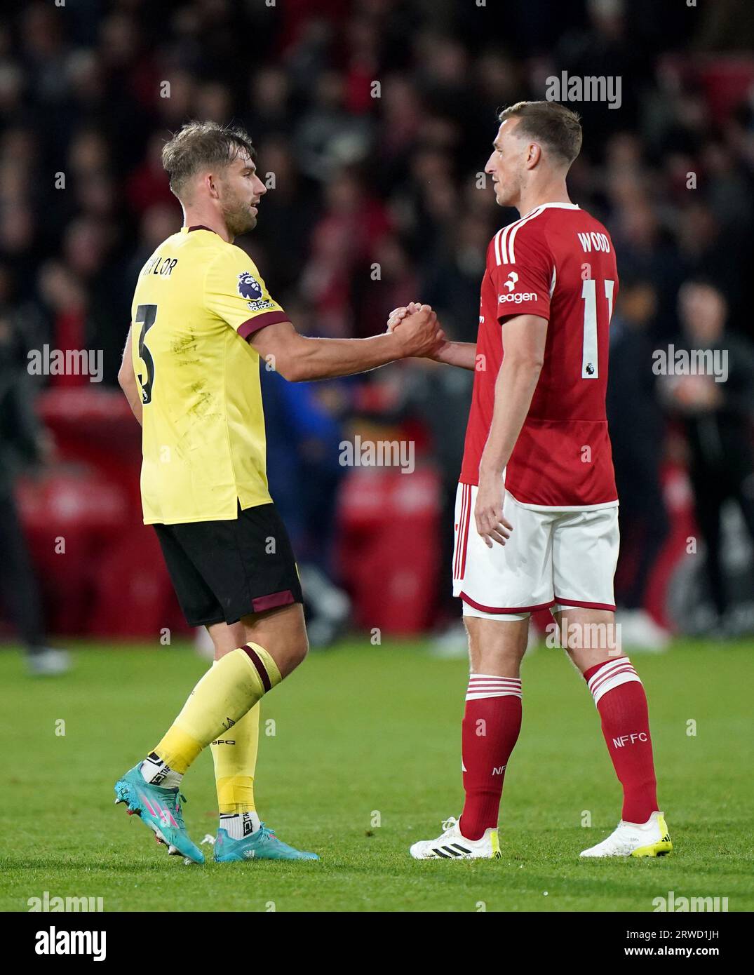 Nottingham forests chris wood hi-res stock photography and images - Alamy
