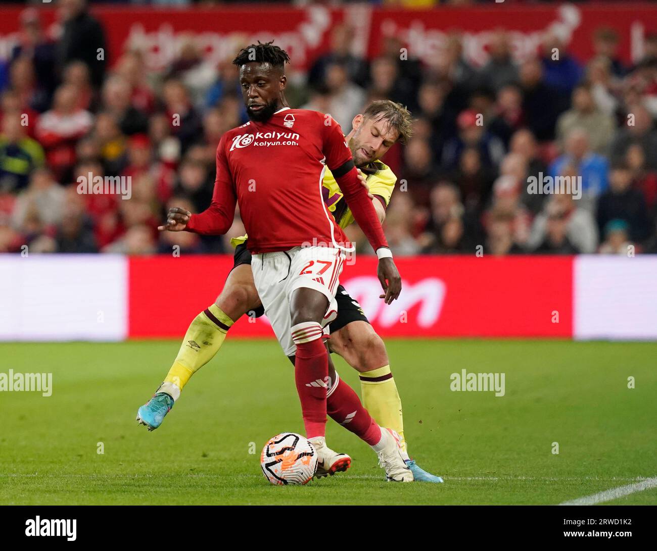 Nottingham, UK. 18th Sep, 2023. Divock Origi of Nottingham Forest ...