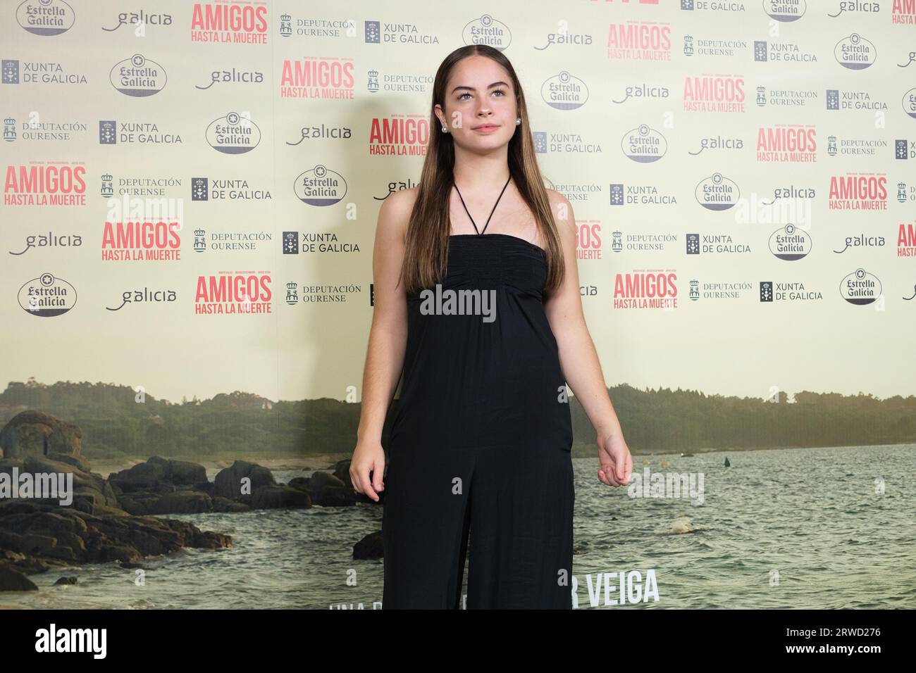 Mafalda Carbonel during the photocall of the premiere of the film ...