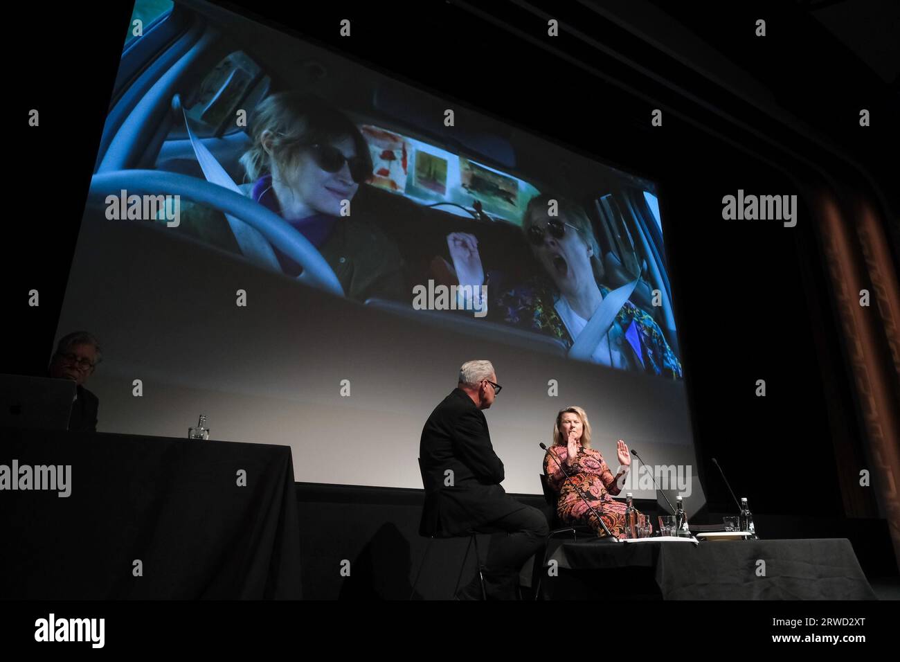London, UK. 18th Sep, 2023. Mark Kermode and Monica Dolan photographed ...