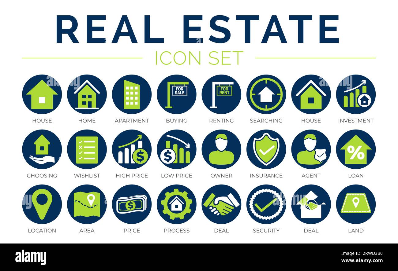 House area in green Stock Vector Images - Alamy