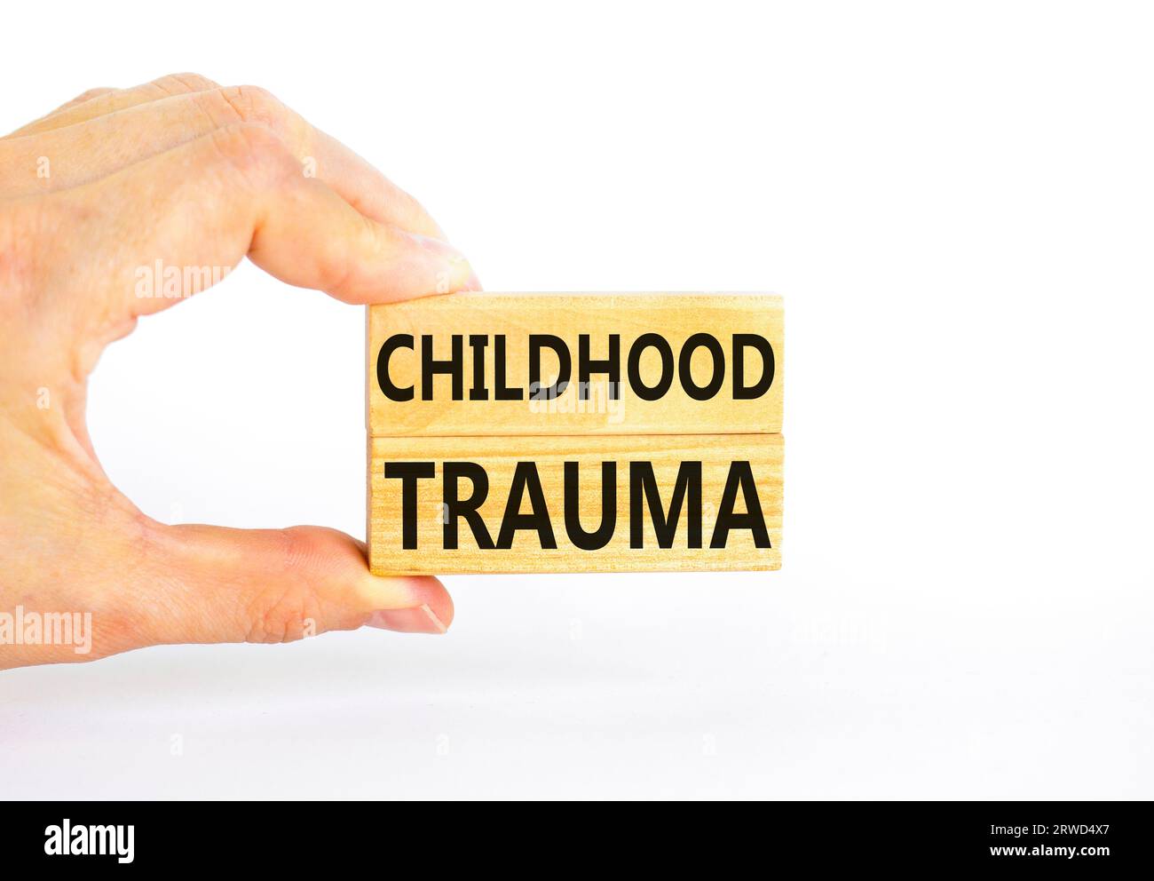 Childhood trauma symbol. Concept words Childhood trauma on beautiful ...