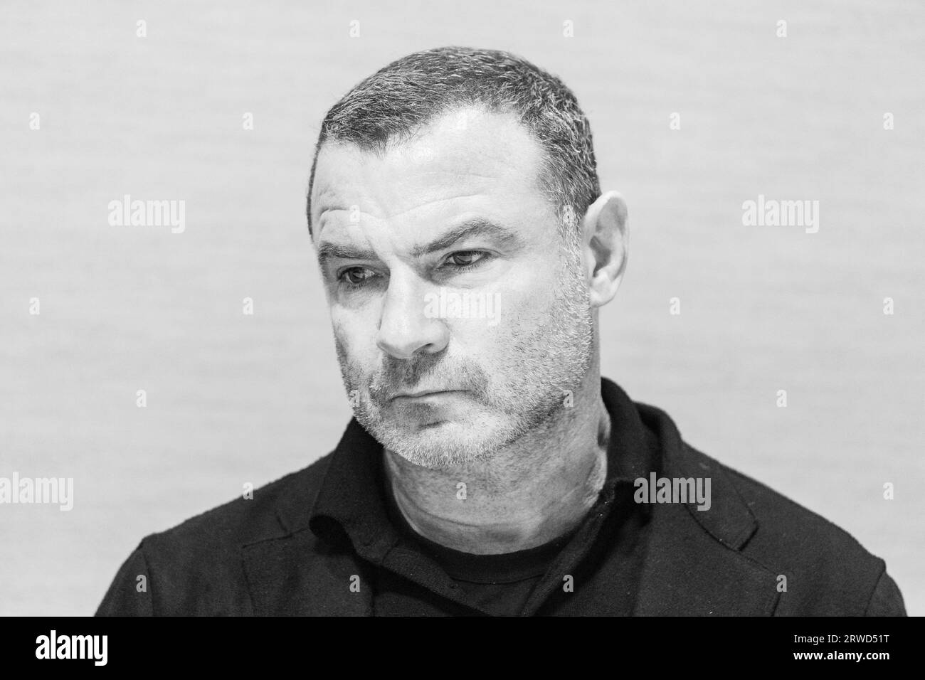 Actor and director Liev SChreiber participates in meida rounbdtable ...