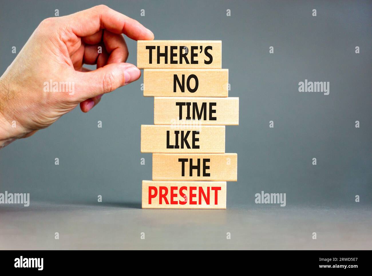 Present time symbol. Concept words There is no time like the present on ...