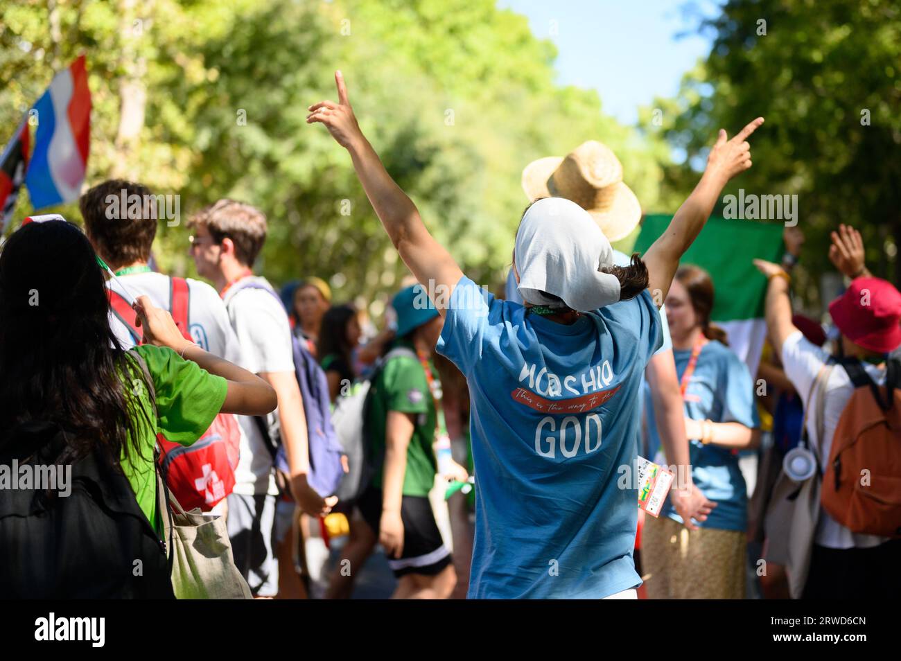 Tiritaito worship band running a 'worship party' from pilgrims on their ...