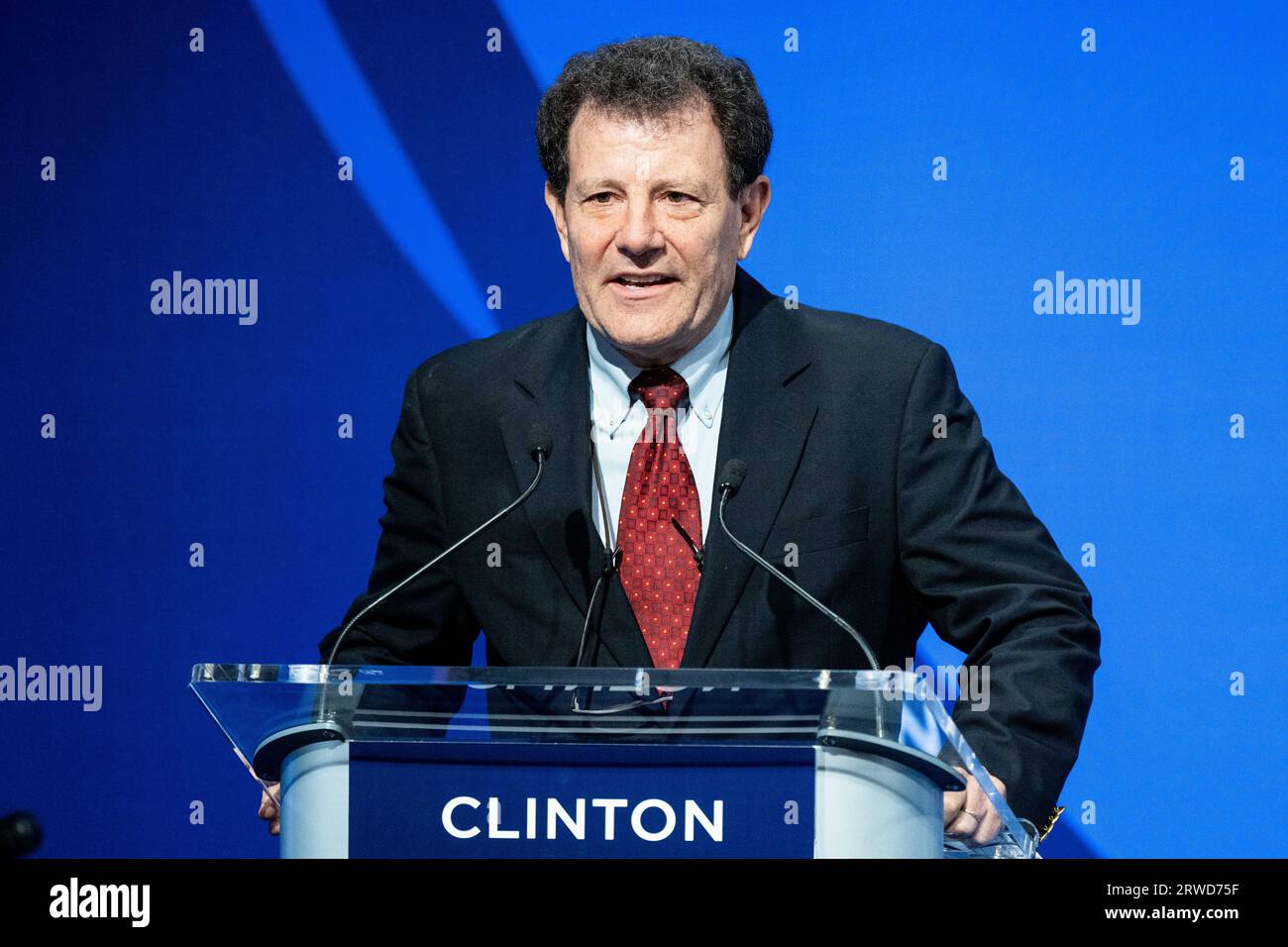 New York City, United States. 18th Sep, 2023. Nicholas Kristof ...