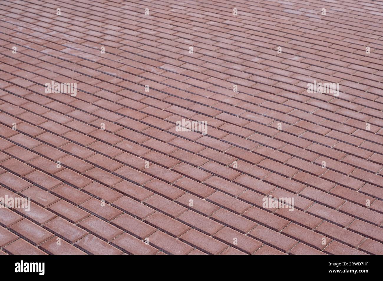 landscape design pavement pattern Concrete red tile on street sidewalk ...