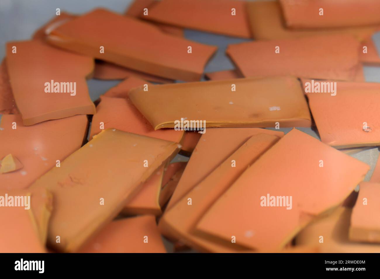 Chinese traditional food raw duck blood Stock Photo - Alamy