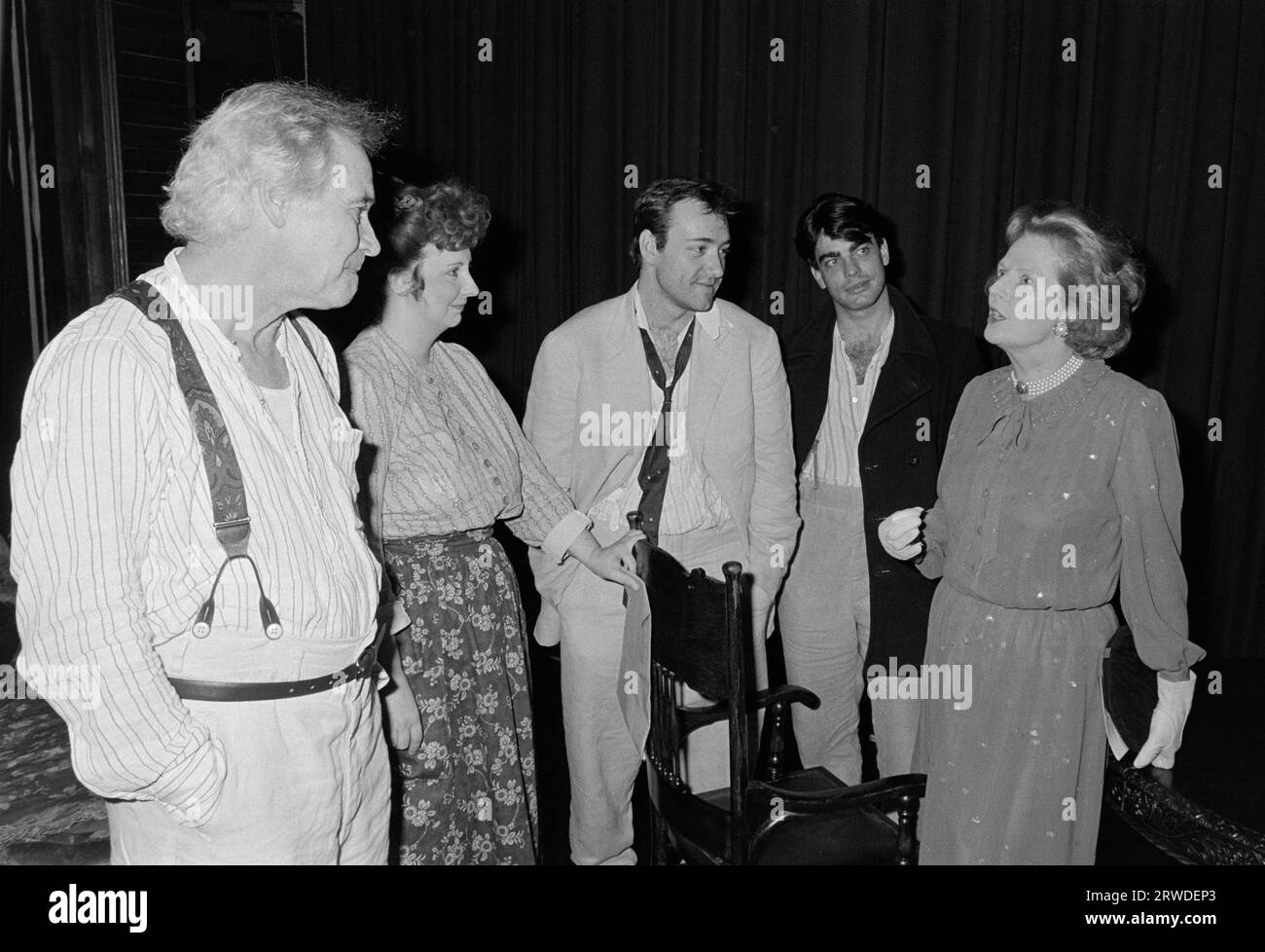 LONDON, UK. August 27, 1986: Actors Jack Lemmon, Jodie Lynne McClintock ...