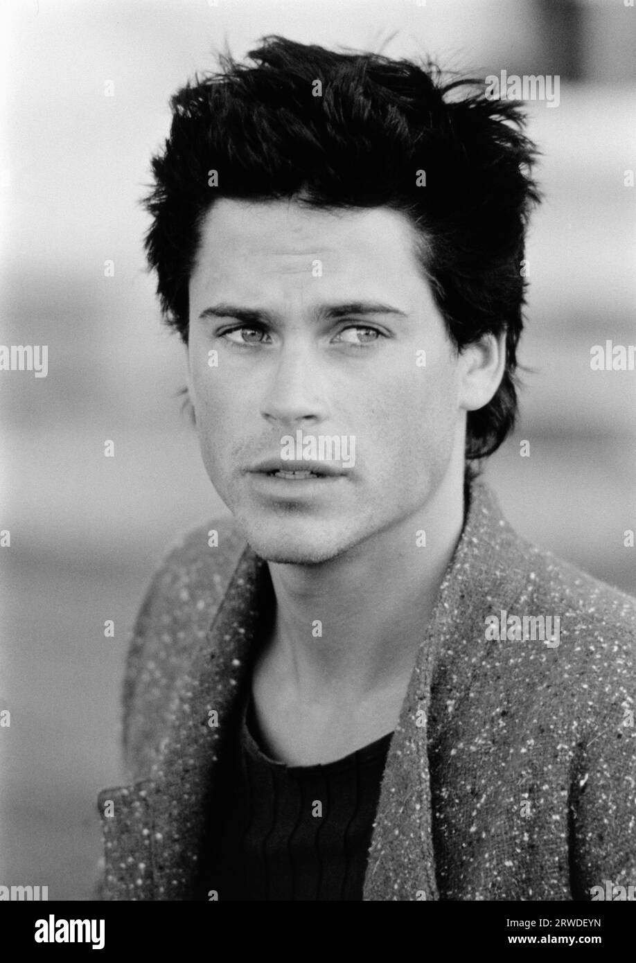 DEAUVILLE, FRANCE. September 10, 1986: Actor Rob Lowe attends the 1986 ...