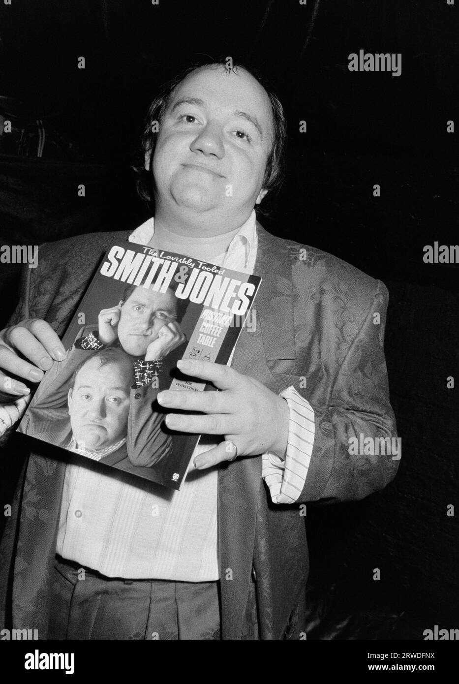 LONDON, UK. November 3, 1986: Actor/comedian Mel Smith at launch party ...