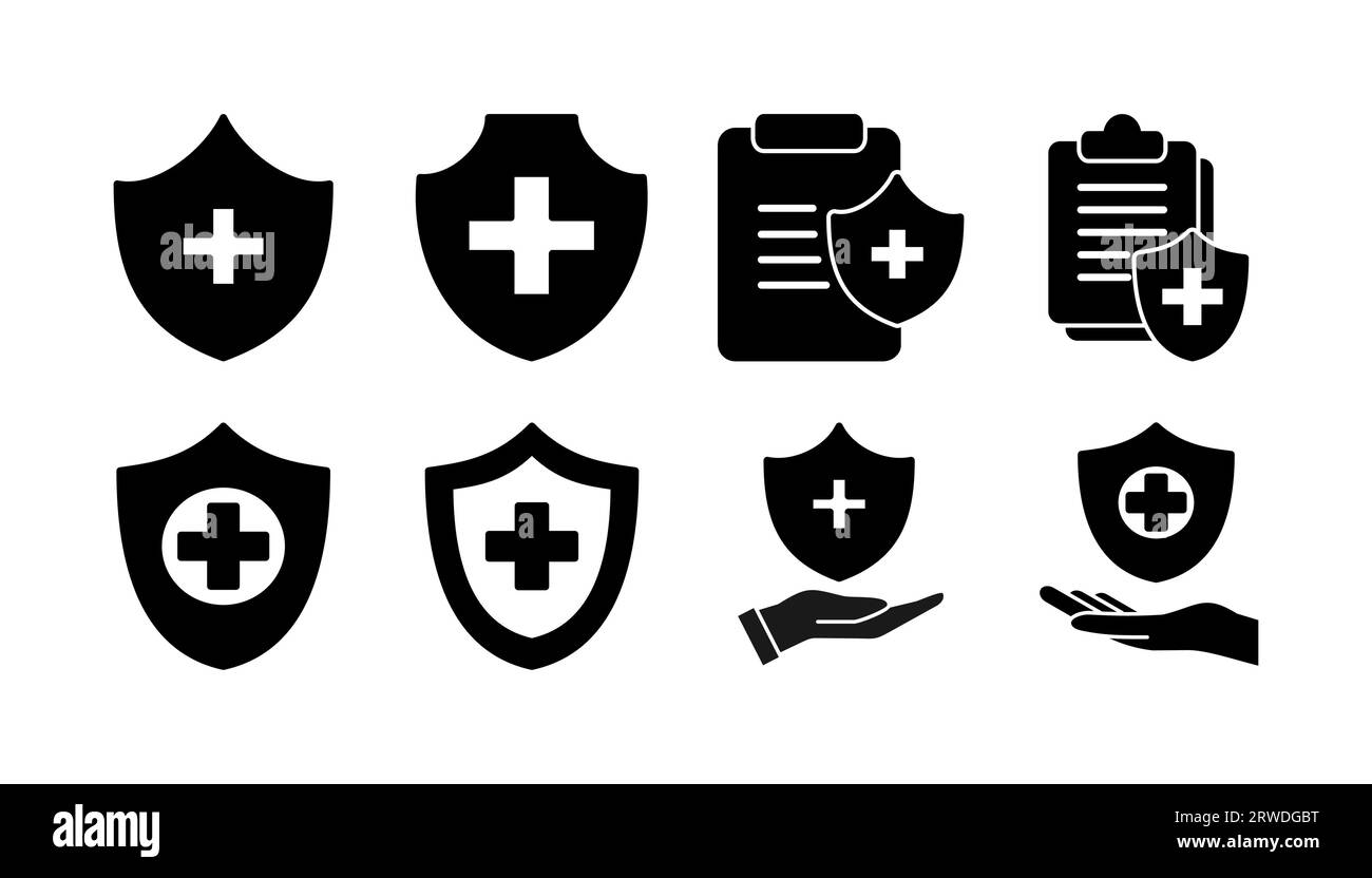 Health insurance icon vector. medical insurance icon Stock Vector Image ...