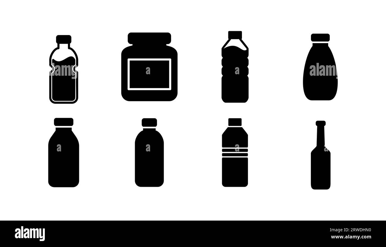 Soda in plastic bottles Stock Vector Images - Alamy