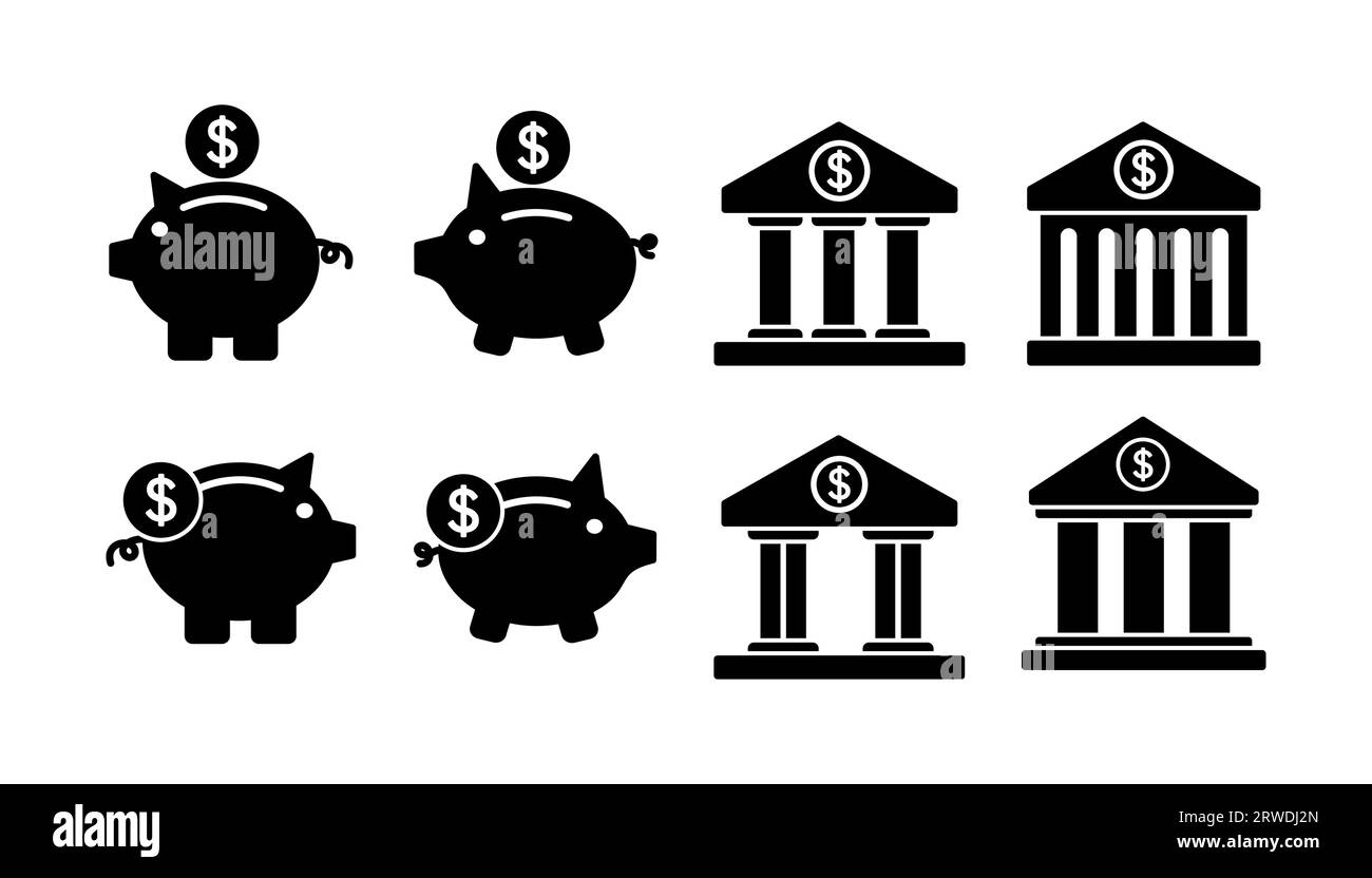 Bank icon vector. bank icon symbol Stock Vector Image & Art - Alamy