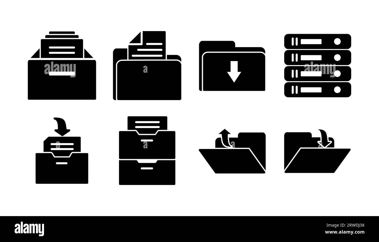 Empty documentation Stock Vector Images - Alamy