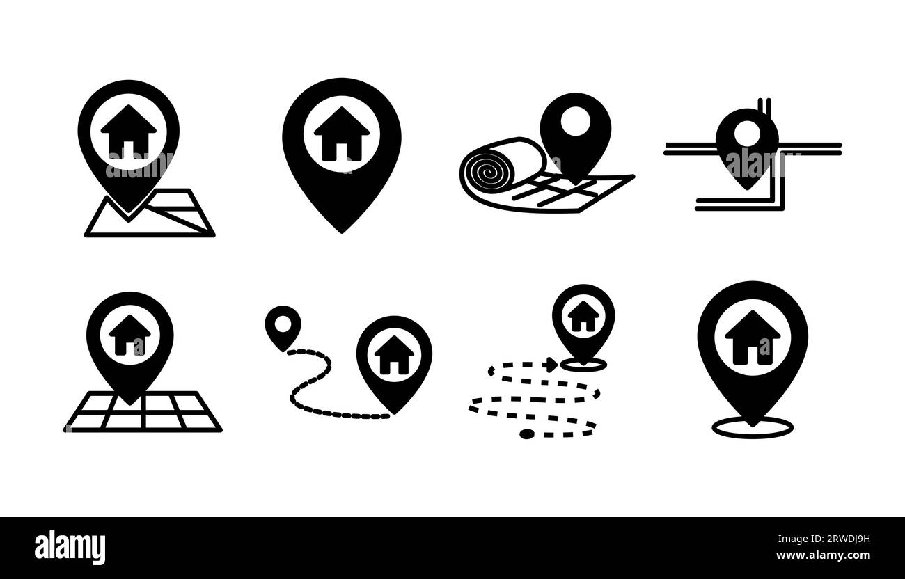 Address icon vector. location icon. address symbol. pin Stock Vector ...