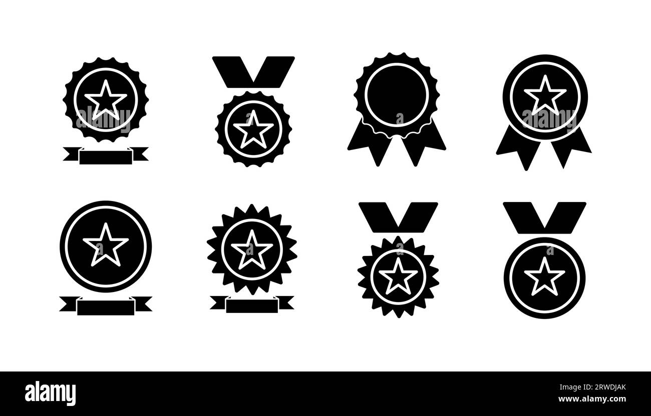 Achieve icon vector. medal icon vector. award. Certificate. approved ...