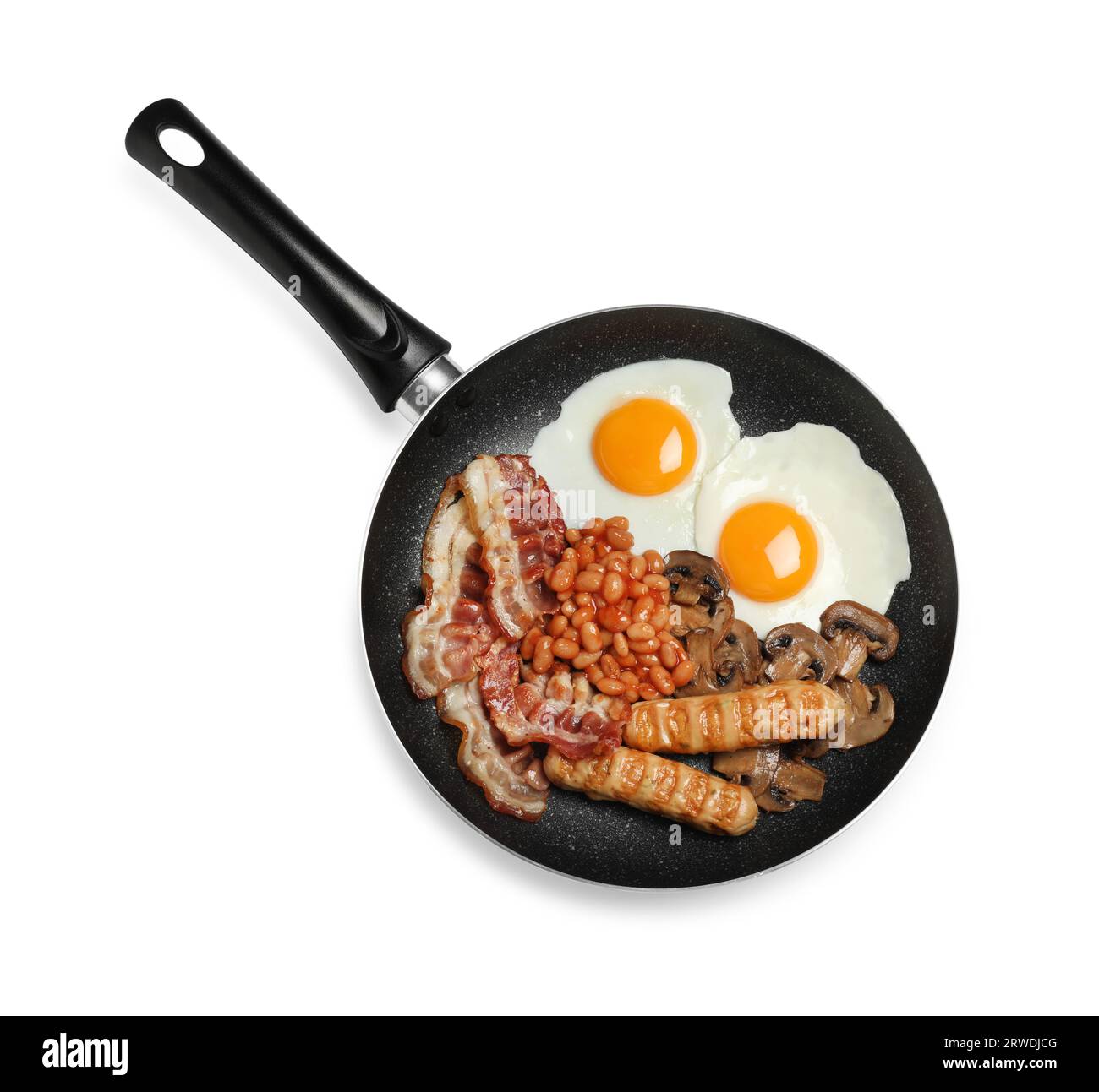 Full english eating Cut Out Stock Images & Pictures - Alamy