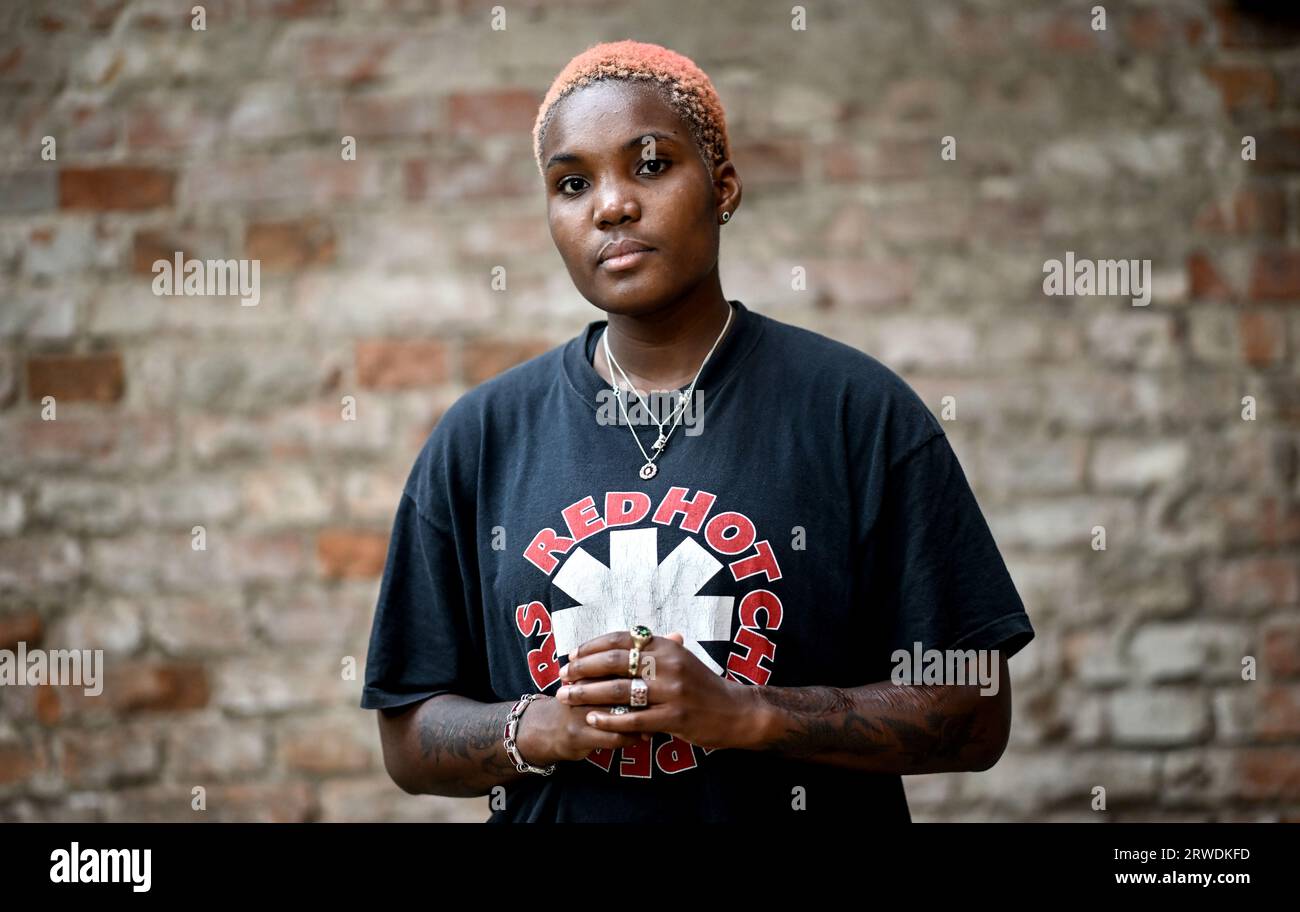 Berlin, Germany. 18th Sep, 2023. British singer and author Arlo Parks ...