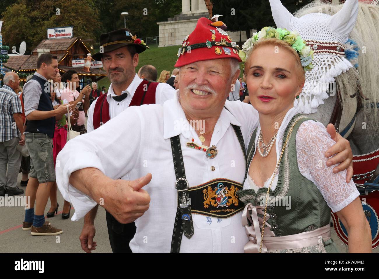 MUNICH, Germany, 18. September 2023: lady Unternehmerin Claudia Gugger ...