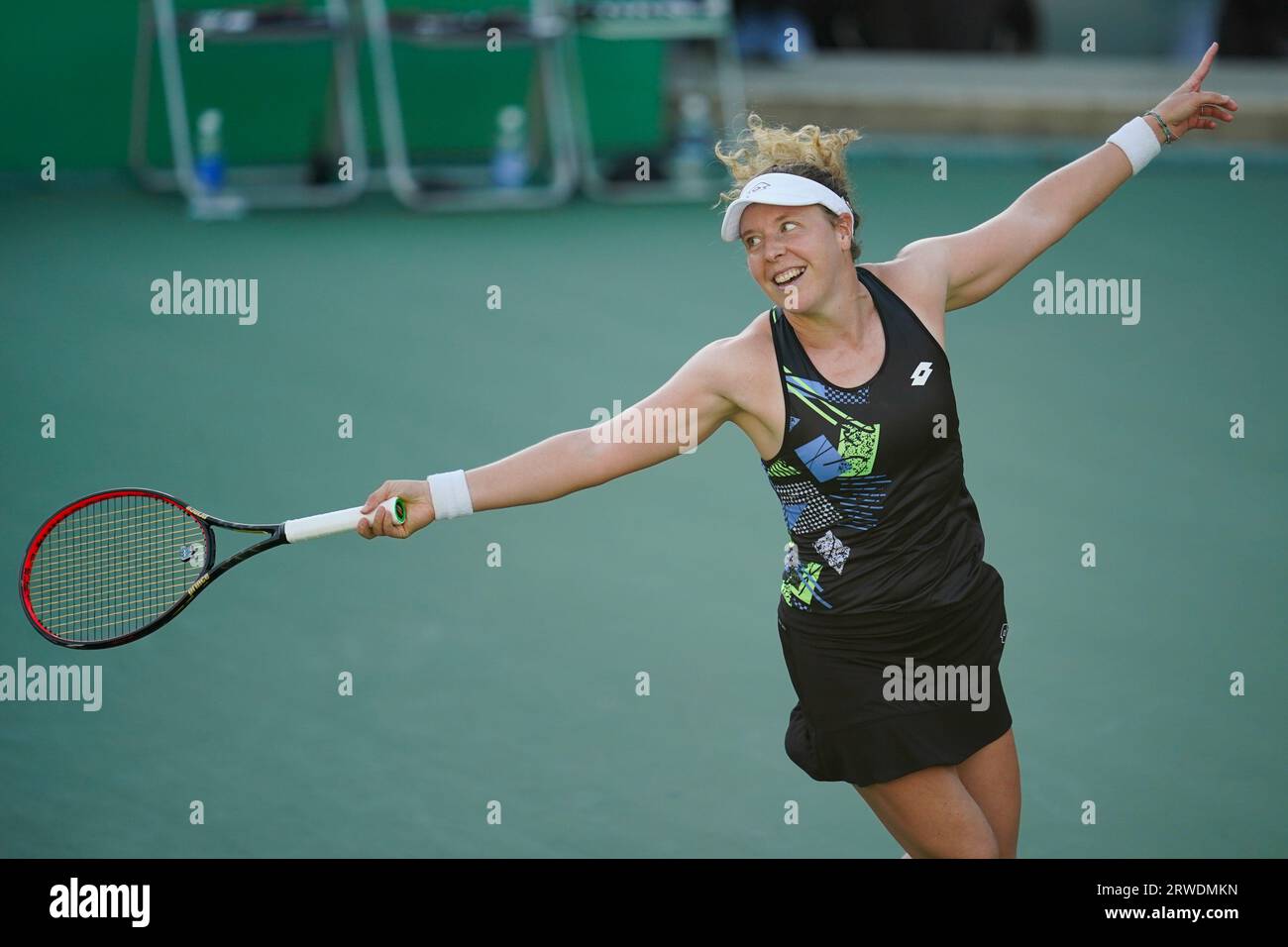 Osaka, Japan. 16th Sep, 2023. Anna-Lena Friedsam (GER) Tennis : Doubles ...