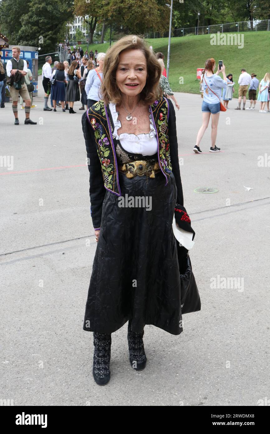 MUNICH, Germany, 18. September 2023: Ann-Katrin Bauknecht LADIES WIESN ...