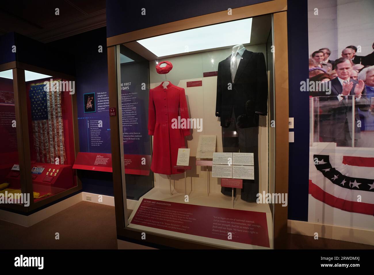 The Ronald Reagan Presidential Library in Simi Valley, California Stock ...