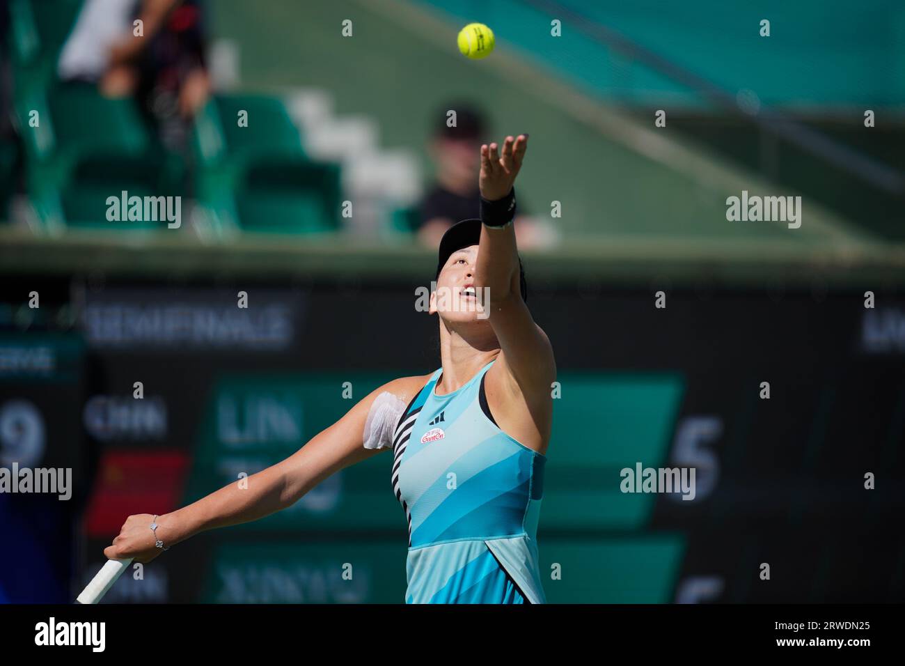 Xinyu Wang (CHN), SEPTEMBER 16, 2023 - Tennis : Singles Semifinal Match ...