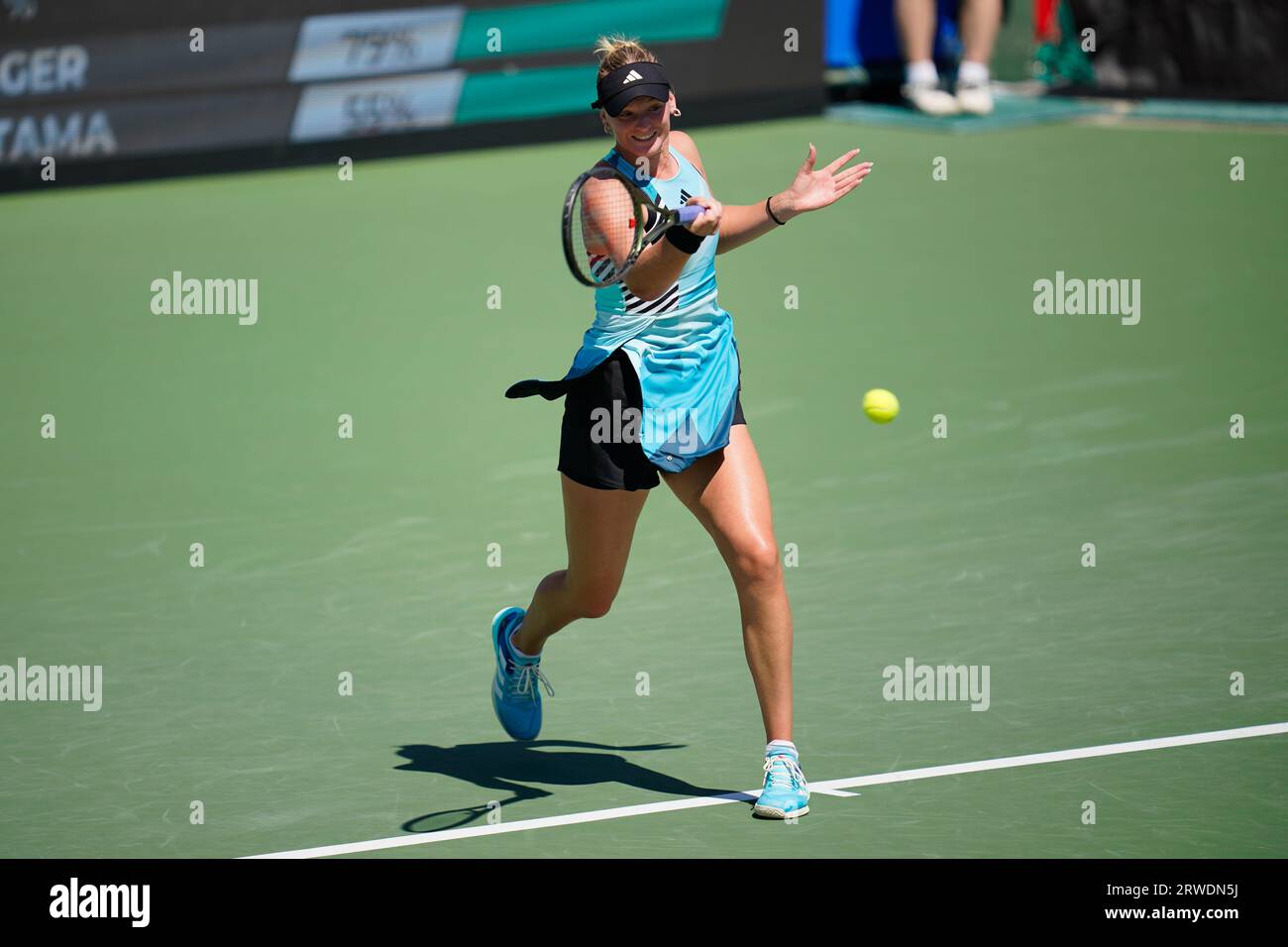 Osaka, Japan. 16th Sep, 2023. Ashlyn Krueger (USA) Tennis : Singles ...