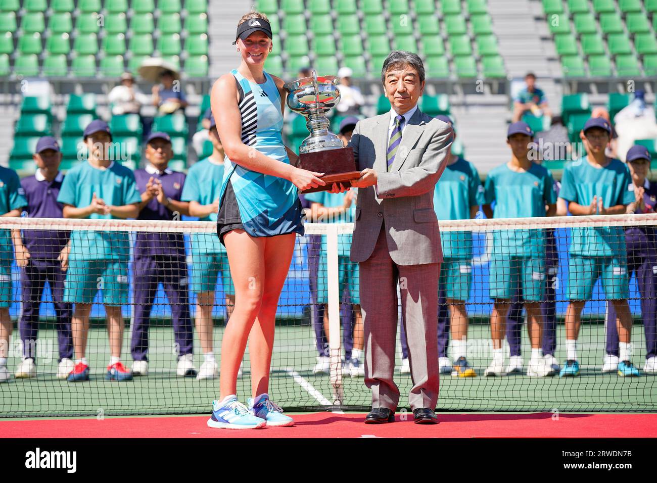 Osaka, Japan. 17th Sep, 2023. Ashlyn Krueger (USA) Tennis : Singles ...