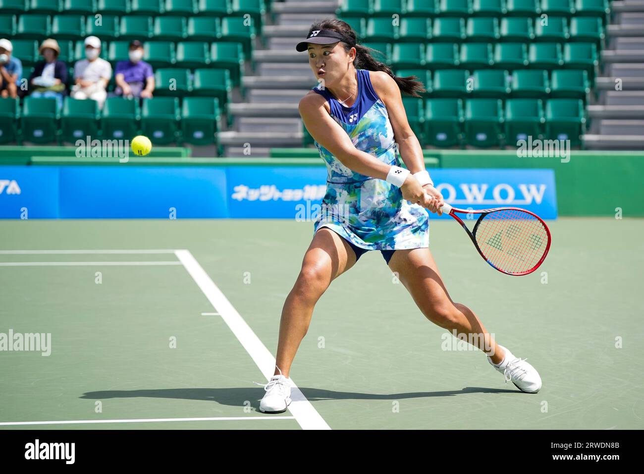Osaka, Japan. 17th Sep, 2023. Lin Zhu (CHN) Tennis : Singles Final Match at ITC Utsubo Tennis ...