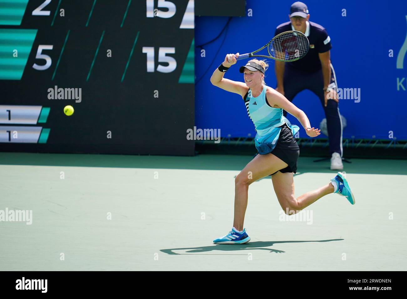 Osaka, Japan. 17th Sep, 2023. Ashlyn Krueger (USA) Tennis : Singles ...