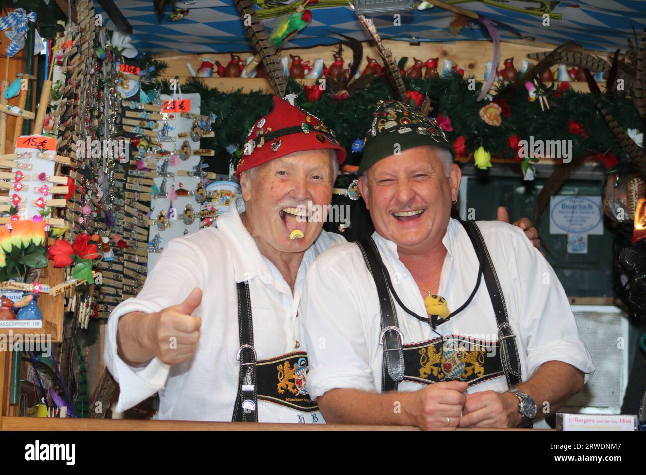 MUNICH, Germany, 18. September 2023: Vogel JAKOB, a traditional ...