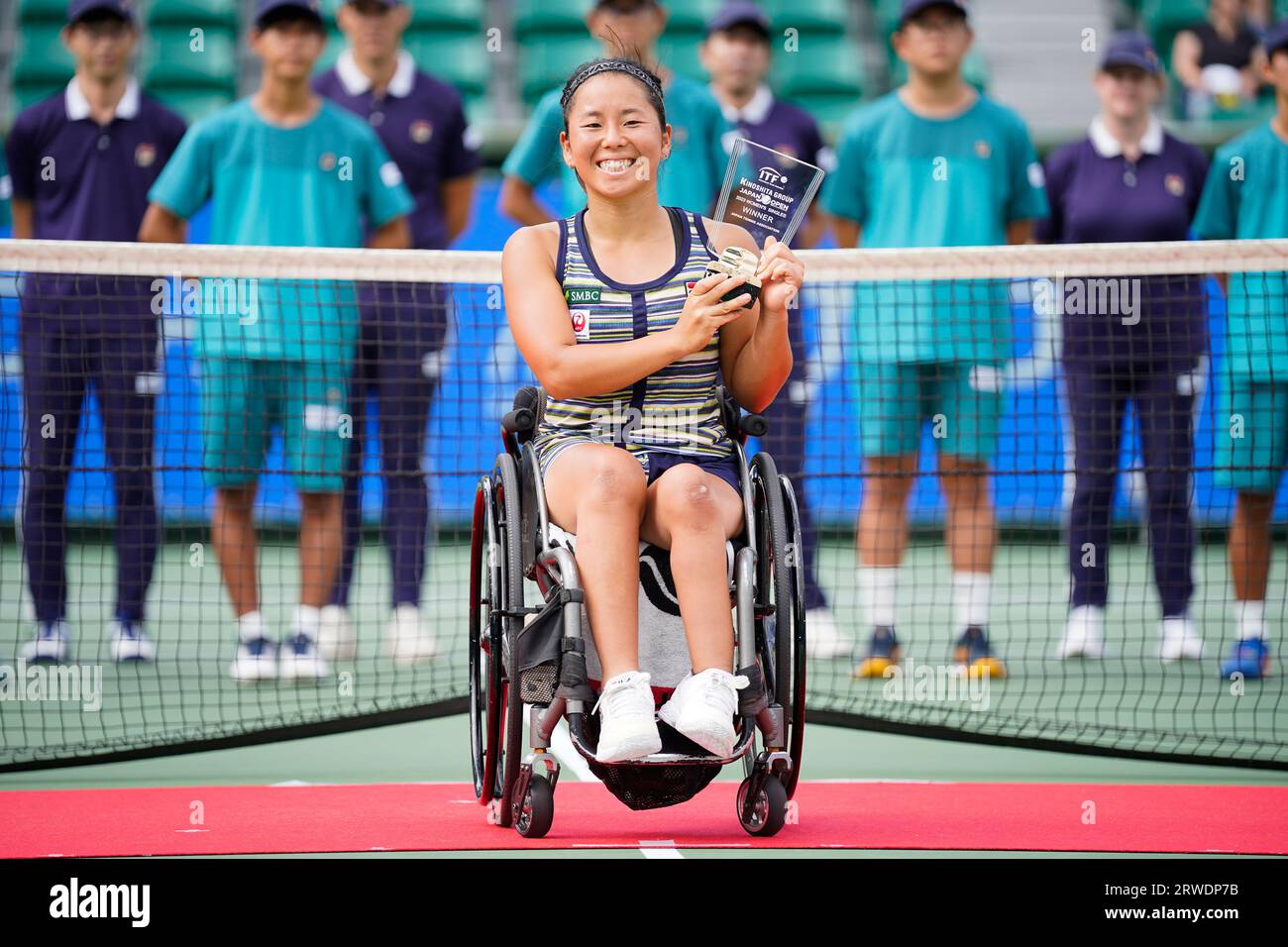 Osaka, Japan. 17th Sep, 2023. Yui Kamiji (JPN) Tennis : Singles Victory ...