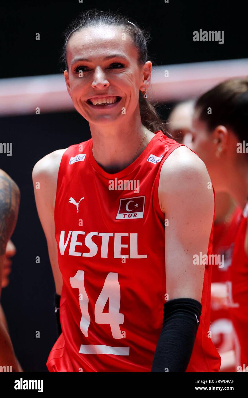 Tokyo, Japan. 16th Sep, 2023. Eda Erdem Dundar (TUR) Volleyball : FIVB ...