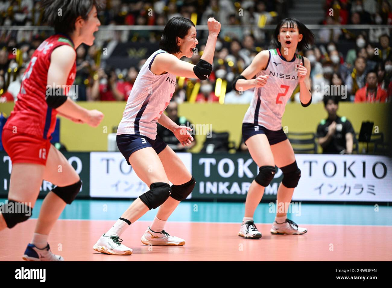 Tokyo, Japan. Credit: MATSUO. 17th Sep, 2023. Sarina Koga (JPN) Volleyball : FIVB Road To Paris ...