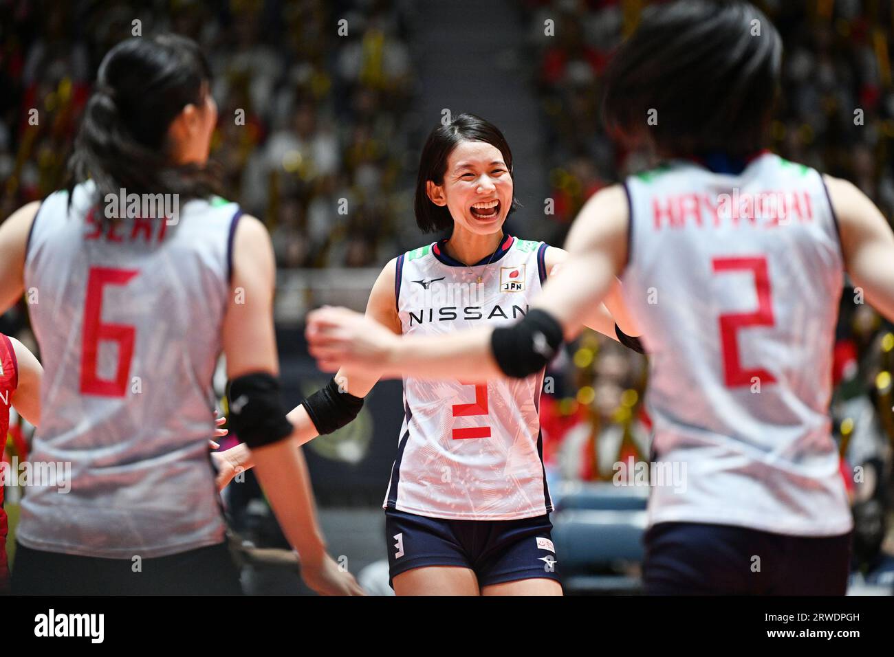 Tokyo, Japan. Credit: MATSUO. 17th Sep, 2023. Sarina Koga (JPN) Volleyball : FIVB Road To Paris ...
