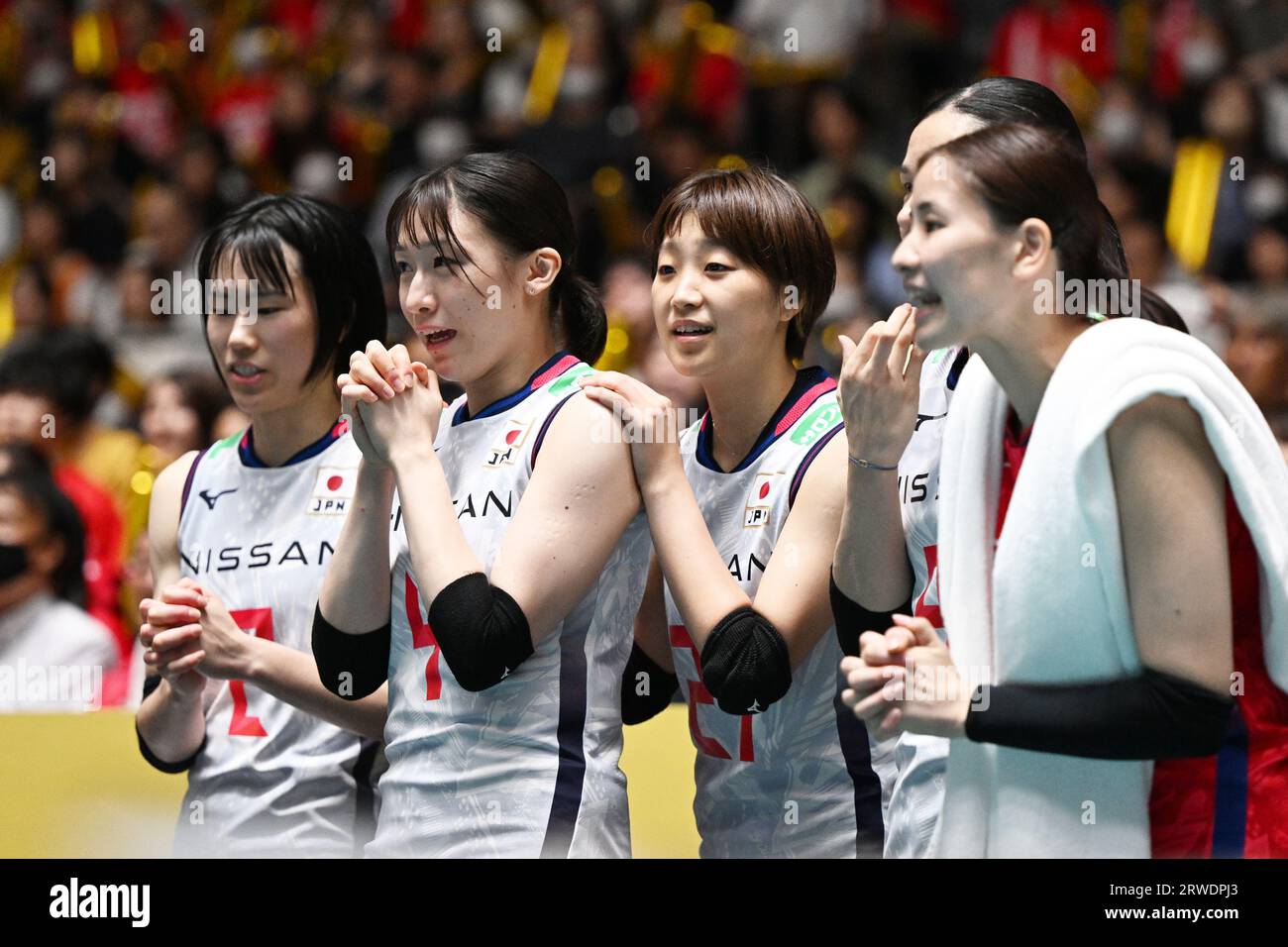 Tokyo, Japan. Credit: MATSUO. 17th Sep, 2023. Mayu Ishikawa (JPN), Japan Women's team group (JPN ...