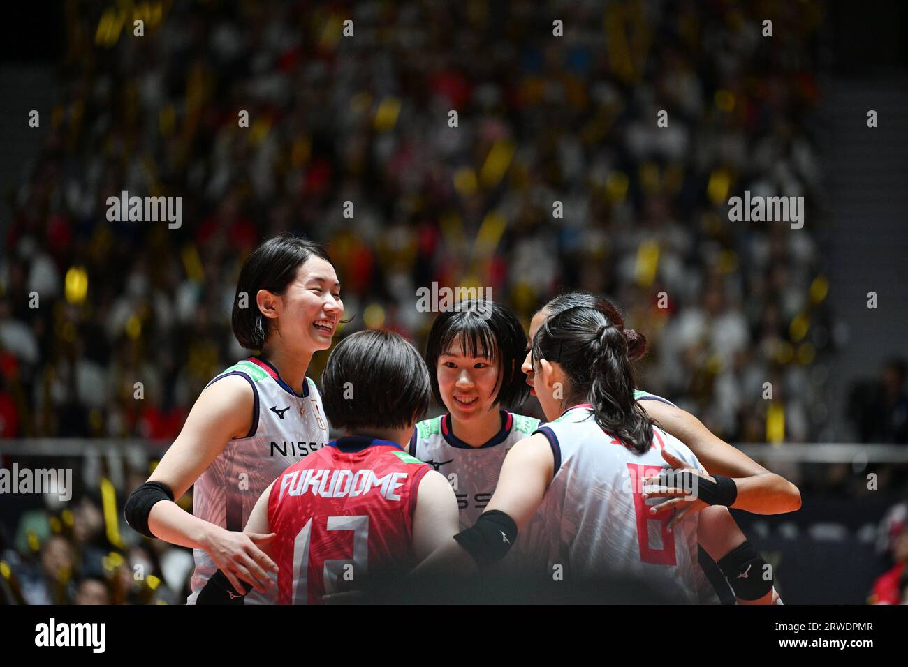 Tokyo, Japan. Credit: MATSUO. 17th Sep, 2023. Sarina Koga (JPN), Japan Women's team group (JPN ...