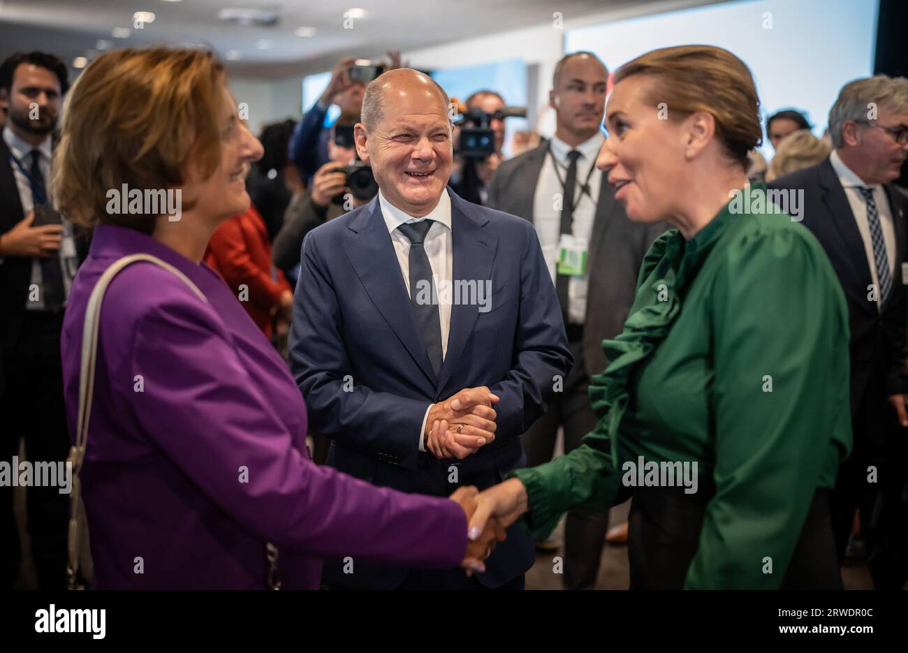 New York, USA. 18th Sep, 2023. German Chancellor Olaf Scholz (SPD ...