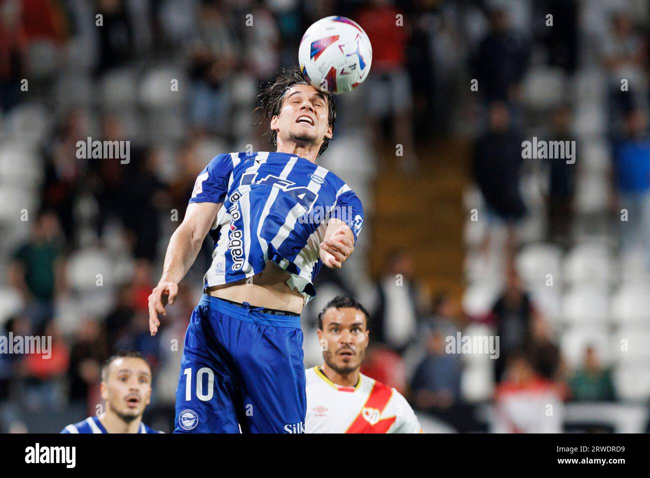 MADRID, SPAIN - SEPTEMBER 15: Nikola Maras of Alaves during the LaLiga ...