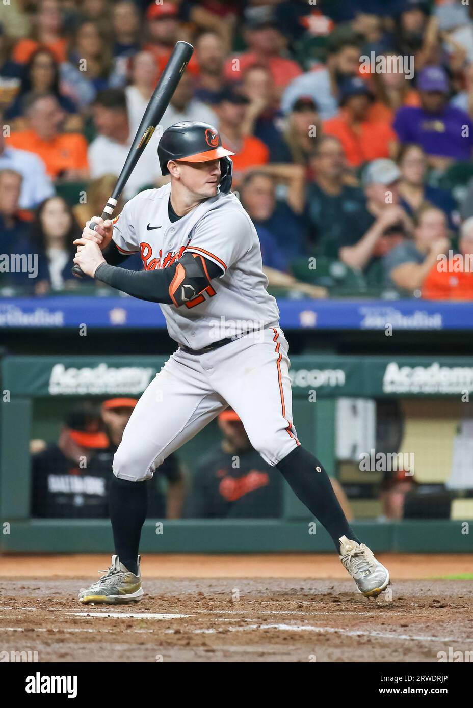 HOUSTON, TX - SEPTEMBER 18: Baltimore Orioles left fielder Austin Hays ...
