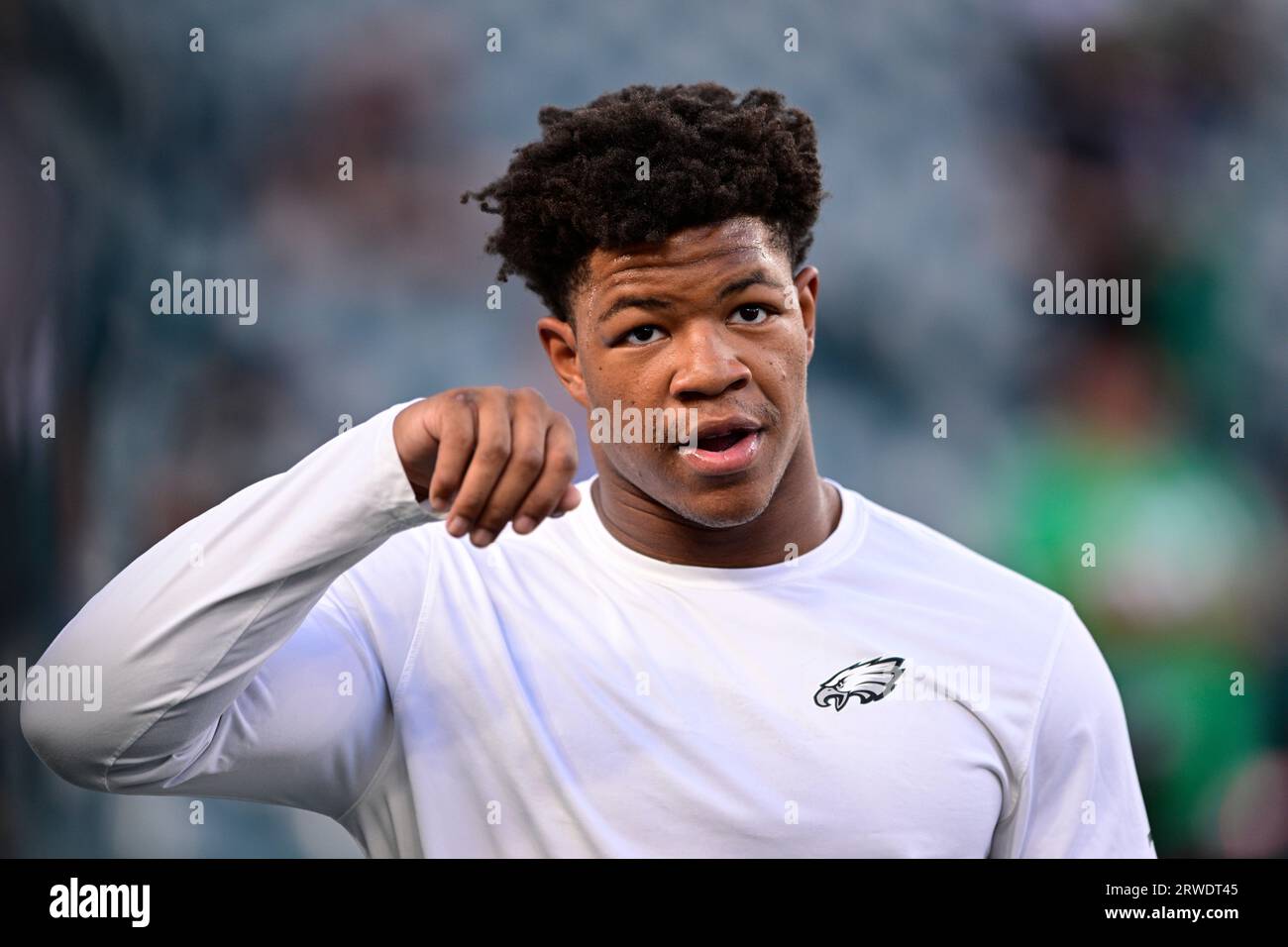 Philadelphia Eagles' Nolan Smith during an NFL football game against ...